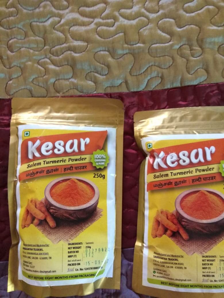 Kesar Salem Turmeric Powder - 250 grams : Amazon.in: Grocery & Gourmet ...