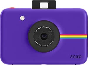 Amazon.com : Zink Polaroid Snap Instant Digital Camera (Purple) with ...