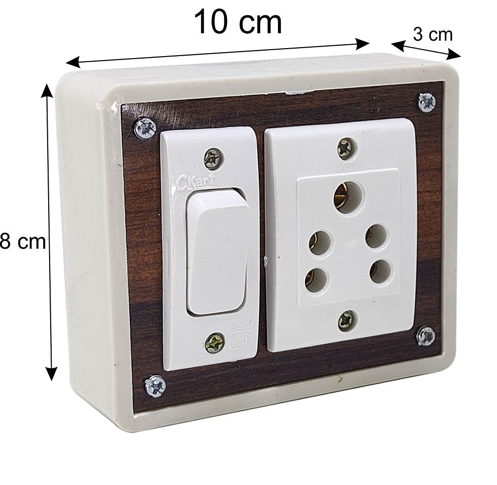 Buy Skywell Plastic Material Portable Electric Switch Board Spy Guard ...