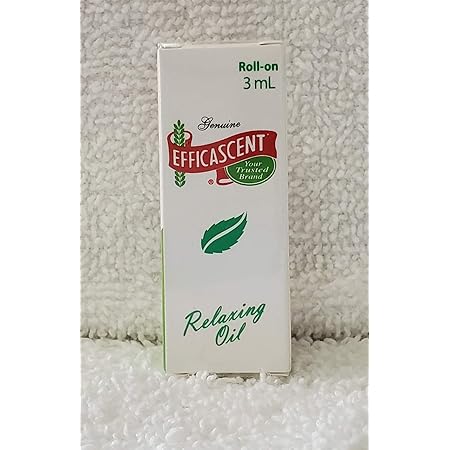 Amazon.com : Genuine Efficascent Relaxing Oil Roll-On 3 ml : Health ...