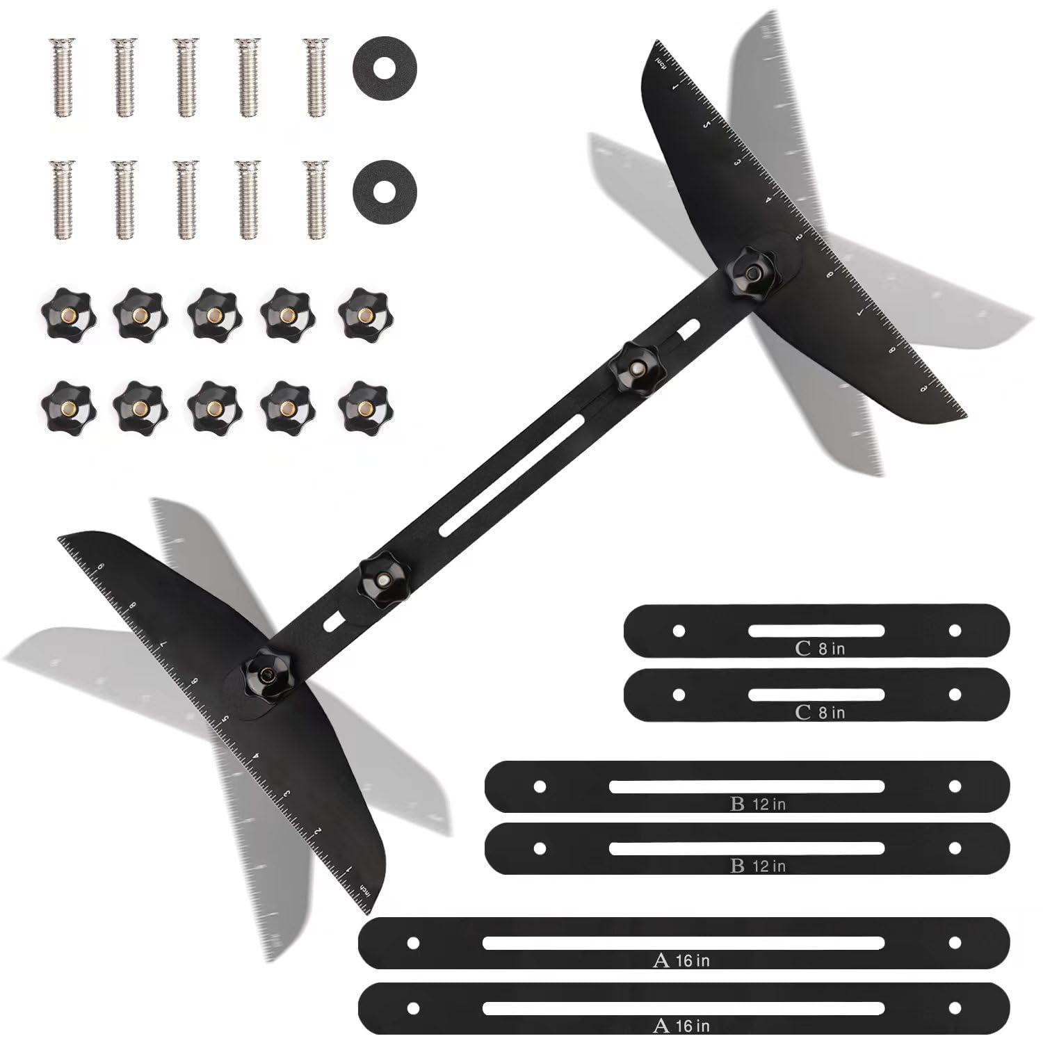 Stair Treads Gauge Template Tool - Stair Jig, Measuring Stair Tool ...