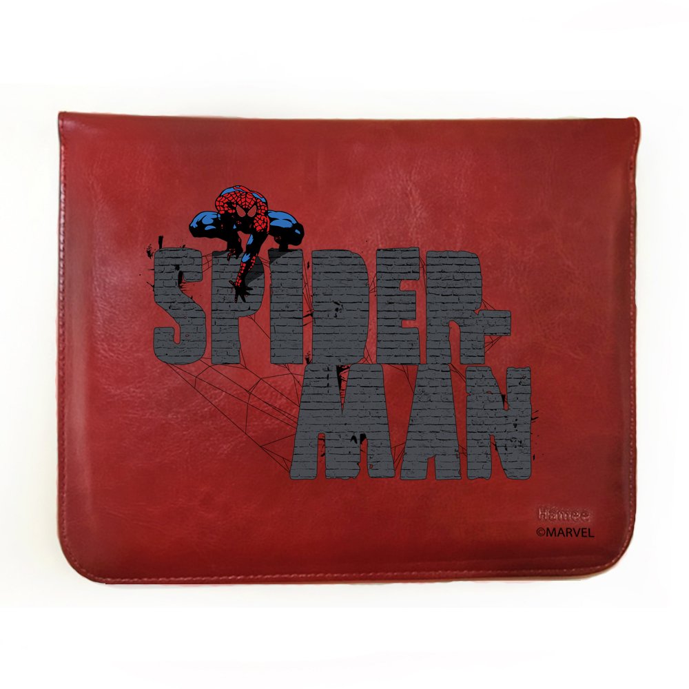 Hamee Marvel Avengers Official Tan Brown Leather Tablet Case / Sleeve ...