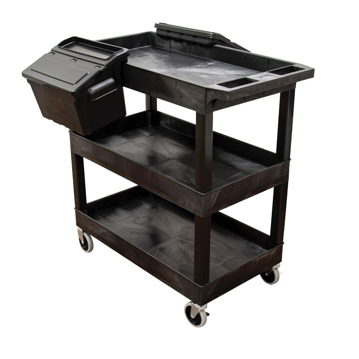 Snapklik.com : LUXOR EC111-B-OUTRIG Multipurpose Utility Tub Cart