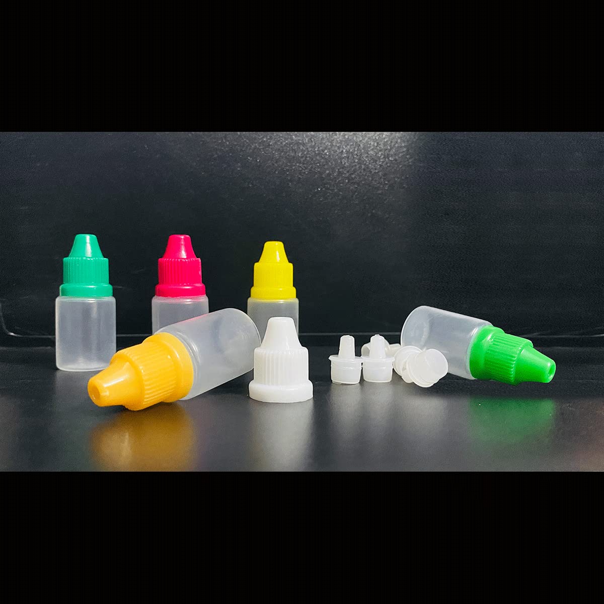 5 ML REGULAR Dropping Bottle,inners & caps for HOMEOPATHIC & AYURVEDIC ...