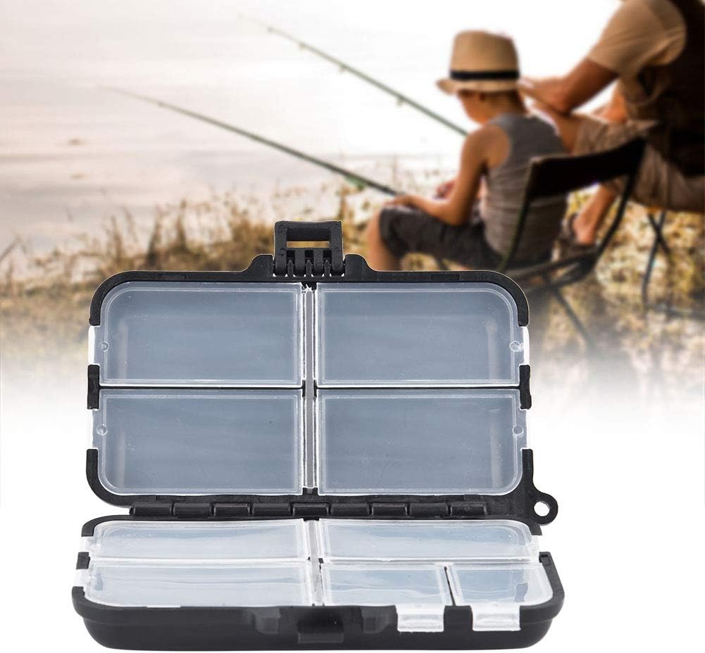 Amazon.com: Pissente Fishing Tackle Box, Double Sided Fishing Lure Bait ...