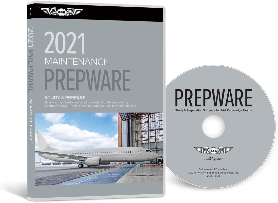 Amazon.com: Prepware 2021 - Aviation Maintenance Technician (AMT ...