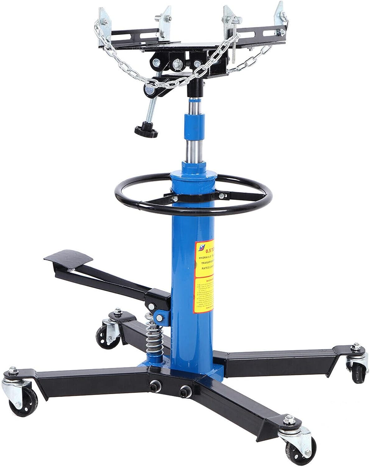 Amazon.com: Jacgood Hydraulic Transmission Jack Vertical Lift, 2-Stage ...