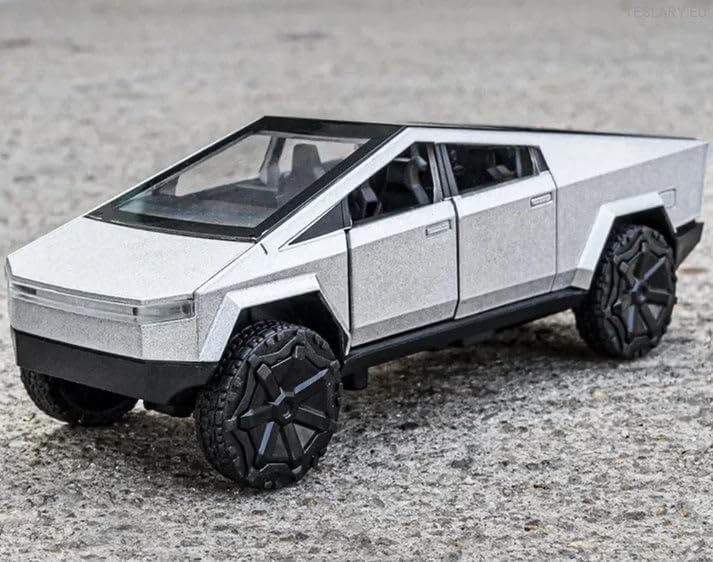 Mashes Tesla Cyber Truck Model Car Exclusive Alloy Metal Pull Back Die ...