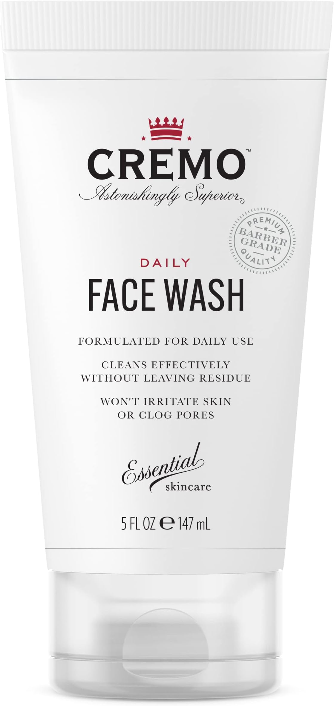 Amazon.com: Cremo Daily Face Wash Formulate For Daily Use, 5 Fluid Ounce