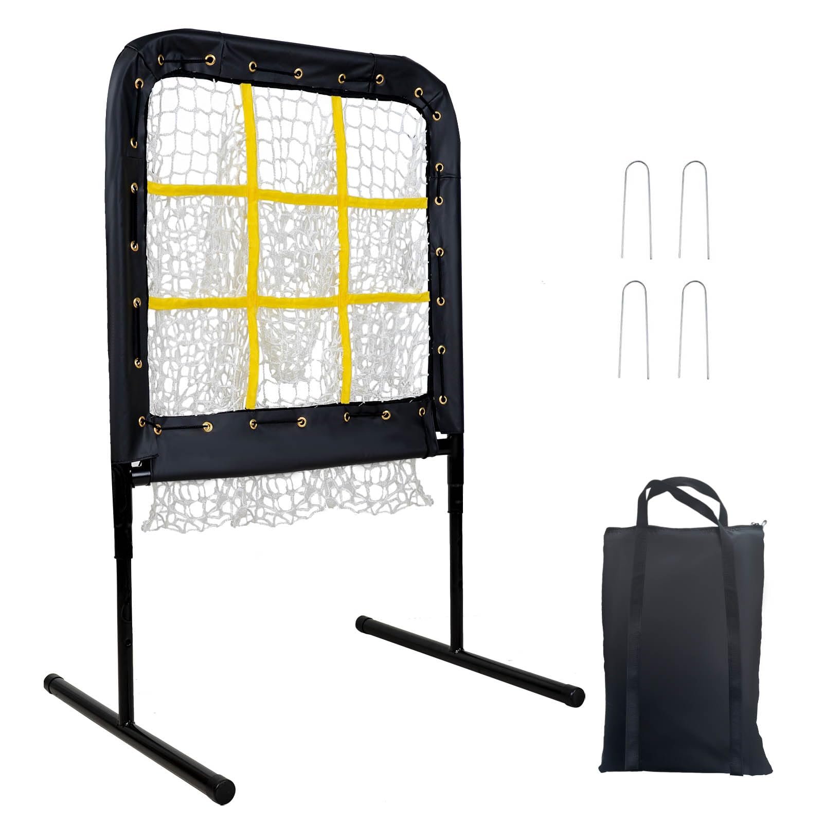 comincia Pitching Target Baseball Net with 9 Targets, Baseball and ...