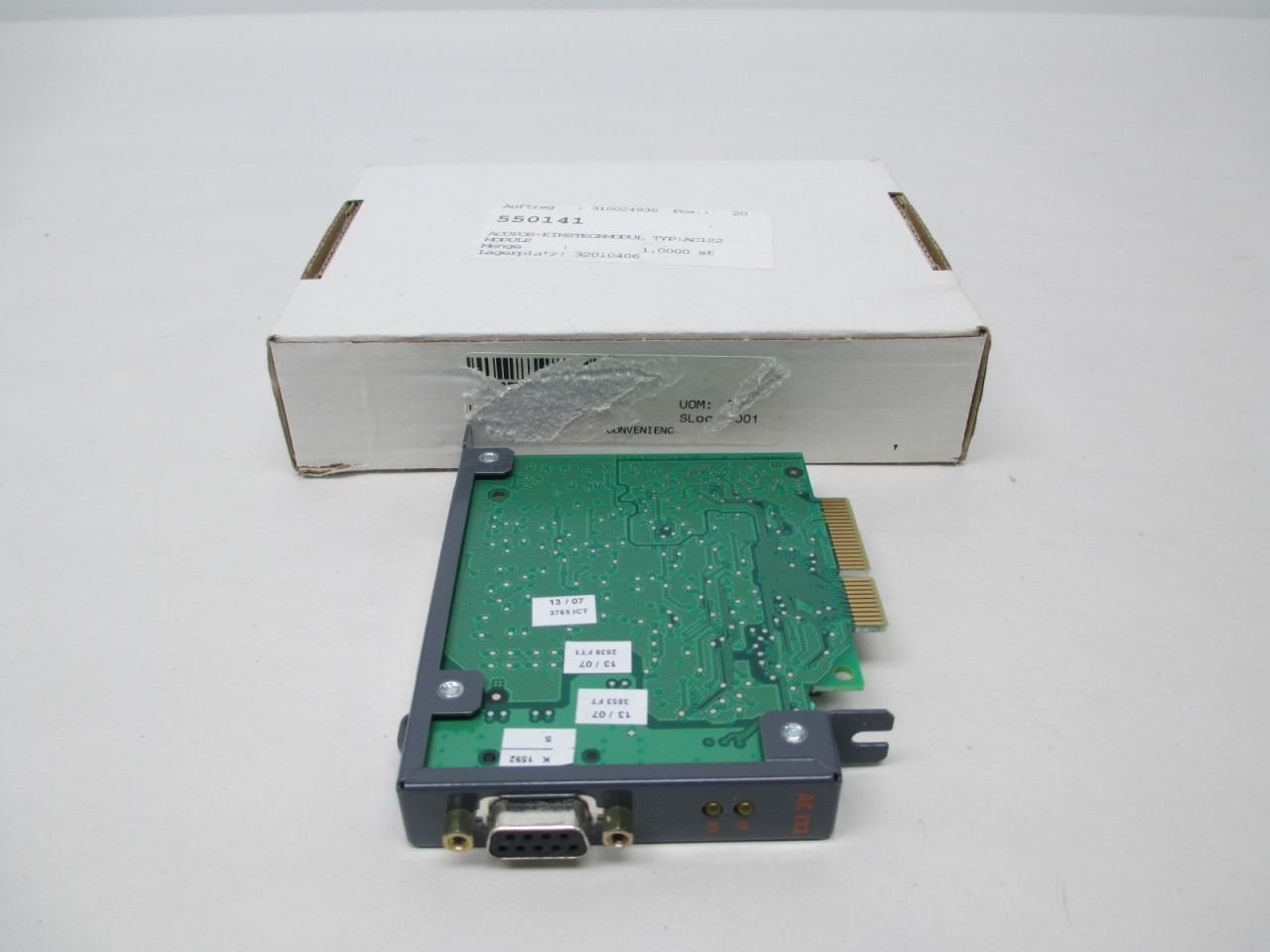 NEW B&R AUTOMATION 8AC122.60-2 ACOPOS PLUG-IN MODULE RESOLVER INTERFACE ...