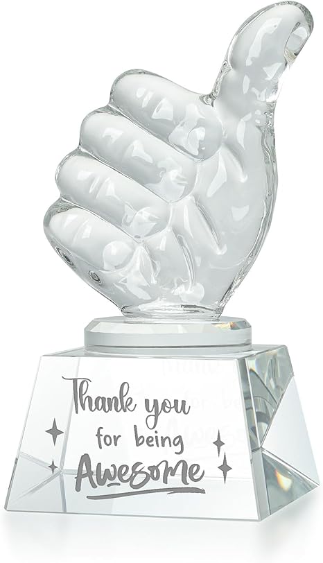 Amazon.com: LONGWIN Employee Appreciation Gifts Crystal Awards with ...