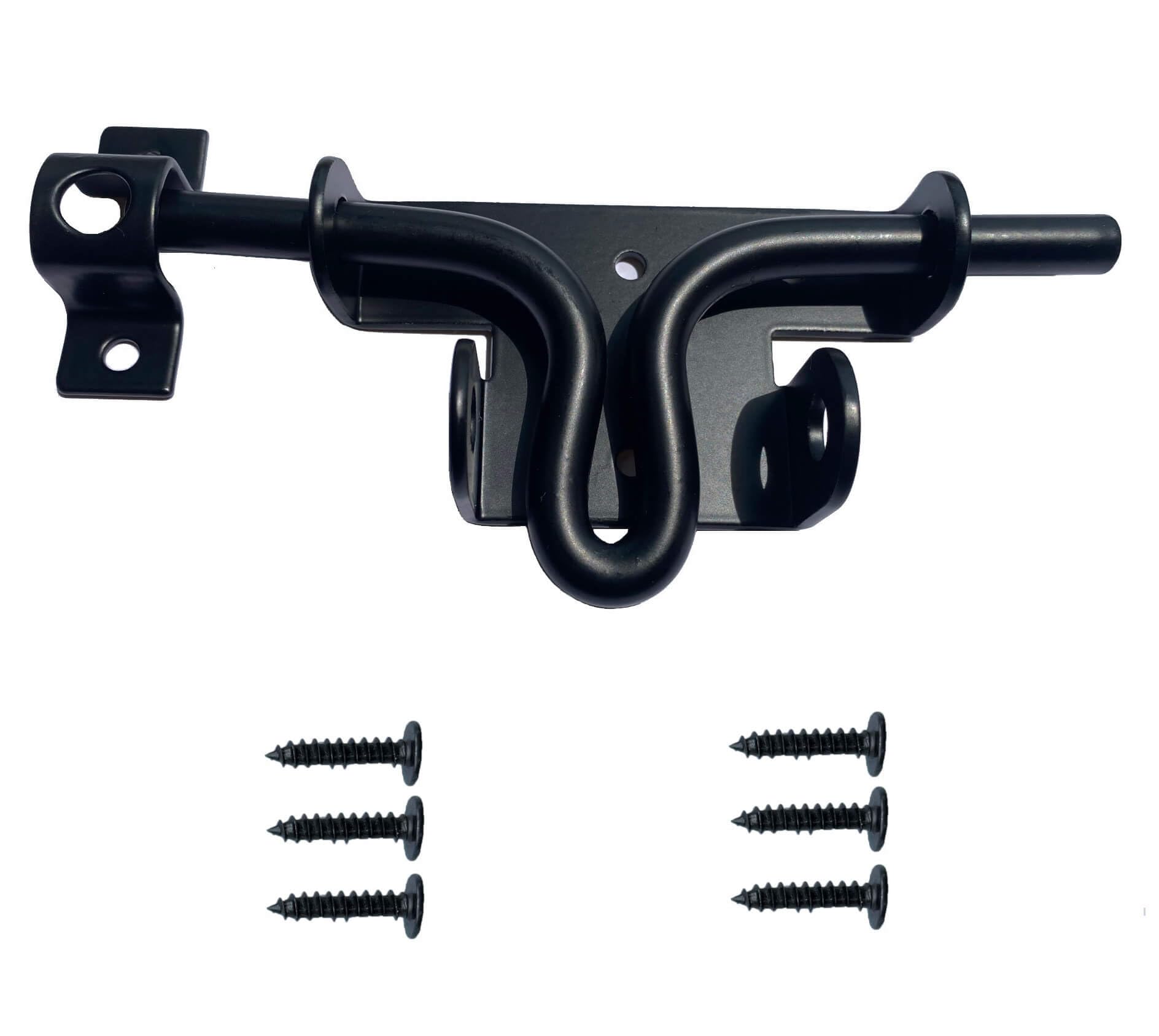 Amazon.com: NouraVita Heavy Duty Slide Bolt Gate Latch with Padlock ...