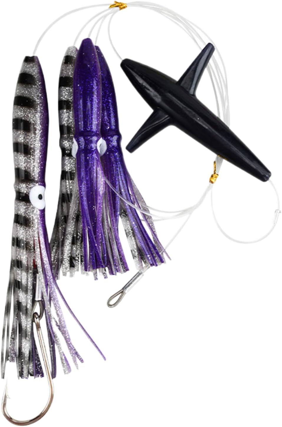 Squid Bait | Realistic Bait - Realistic Squid Lures for Walleye Trout ...