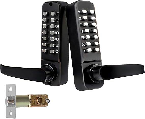 Amazon.com: Casmer Upgrade Double Sided Keypad Door Lock with ...