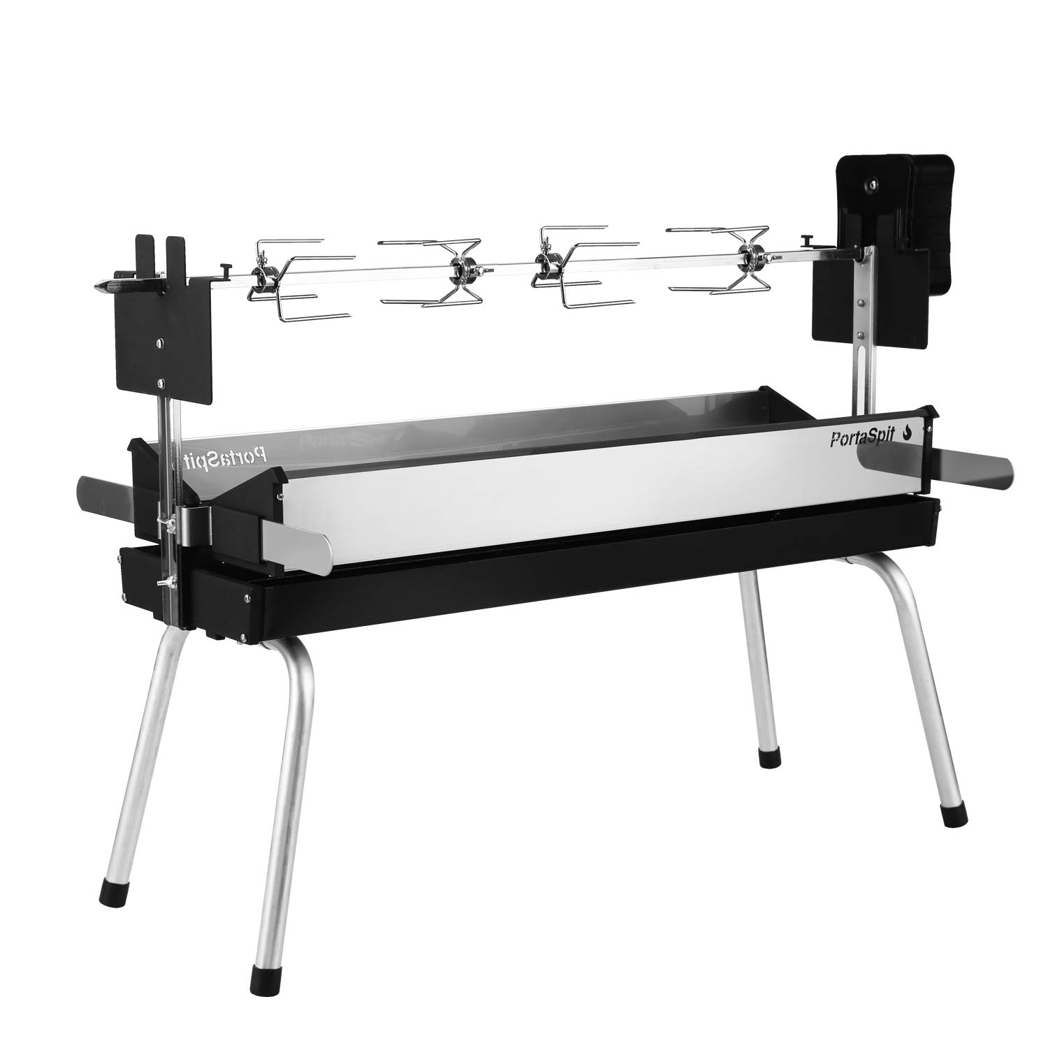 Buy B-007 PortaSpit Portable Spit Rotisserie/BBQ Charcoal Grill (Large ...
