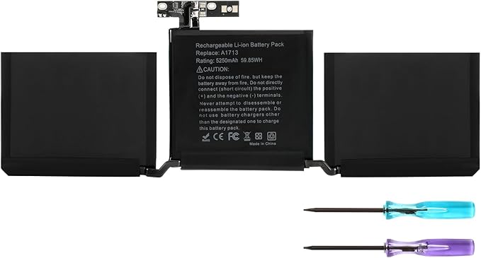 Amazon.com: Jalaxbeat A1708 Battery Replacement for MacBook Pro 13 inch ...