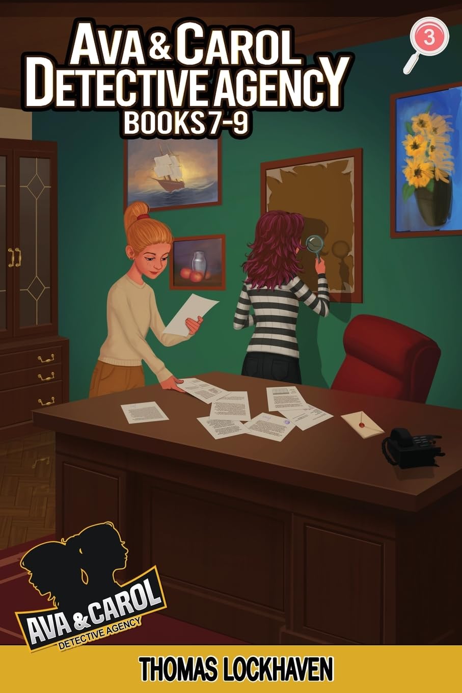Ava & Carol Detective Agency Series: Books 7-9: Lockhaven, Thomas ...