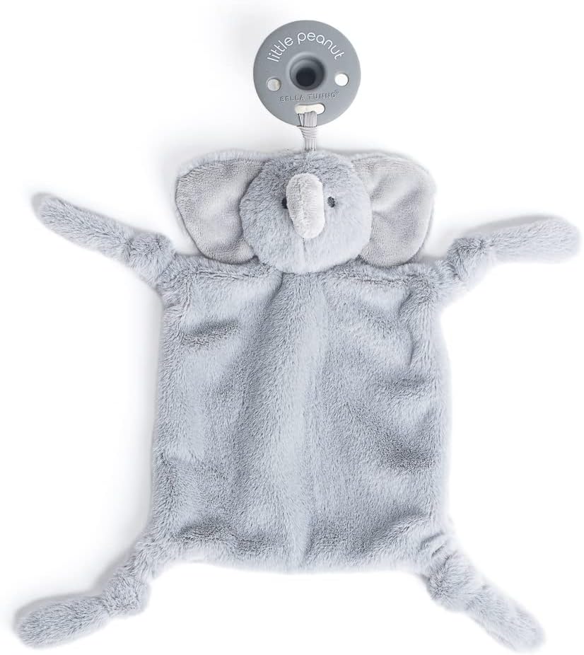 Amazon.com : Bella Tunno Bubbi Buddy – Soft, Plush Lovey Pacifier ...