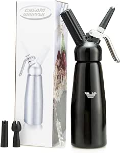 Amazon.com: Whipped Cream Dispenser-Food Level Stainless Steel Aluminum ...