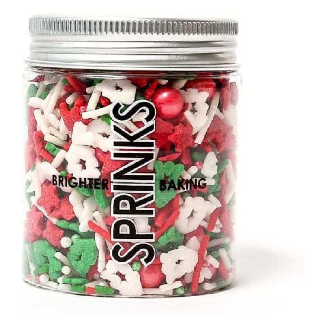 Sprinks Oh Holiday Tree Sprinkles 65g Multicolour Edible For All ...