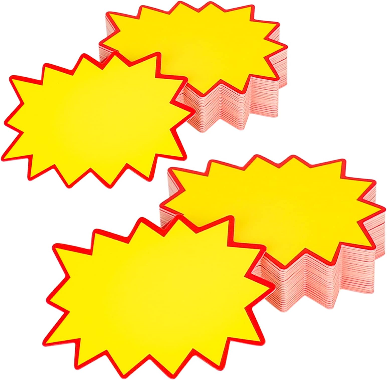 Amazon.com : YWFAFO Retail Sale Signs,Starburst Signs,Promotion Price ...