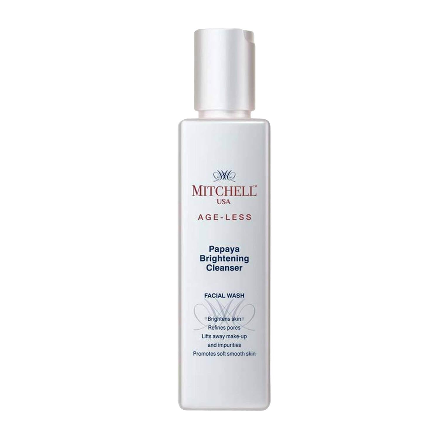 Mitchell USA Papaya Brightening Cleanser Anti Aging Face Wash, Cleanses ...