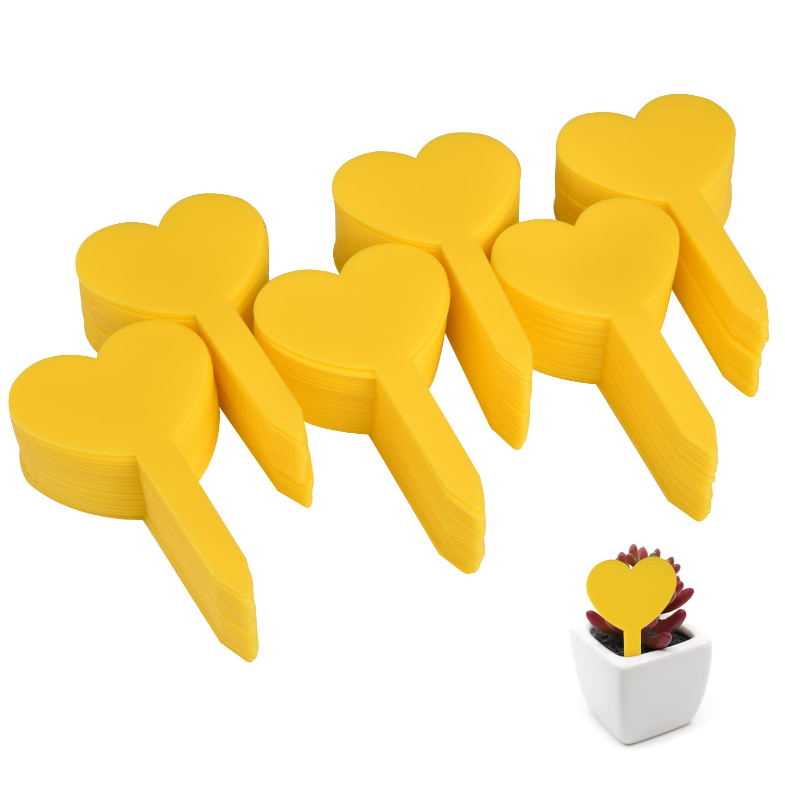 Amazon.com: 120 Pcs Plastic Plant Labels, Waterproof & Sunproof Nursery ...
