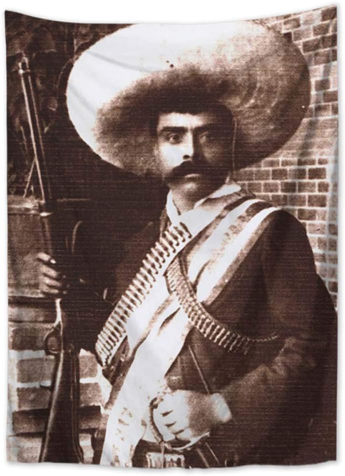 Amazon.com: WholesaleSarong General Emiliano Zapata Revolucion Mexicana ...