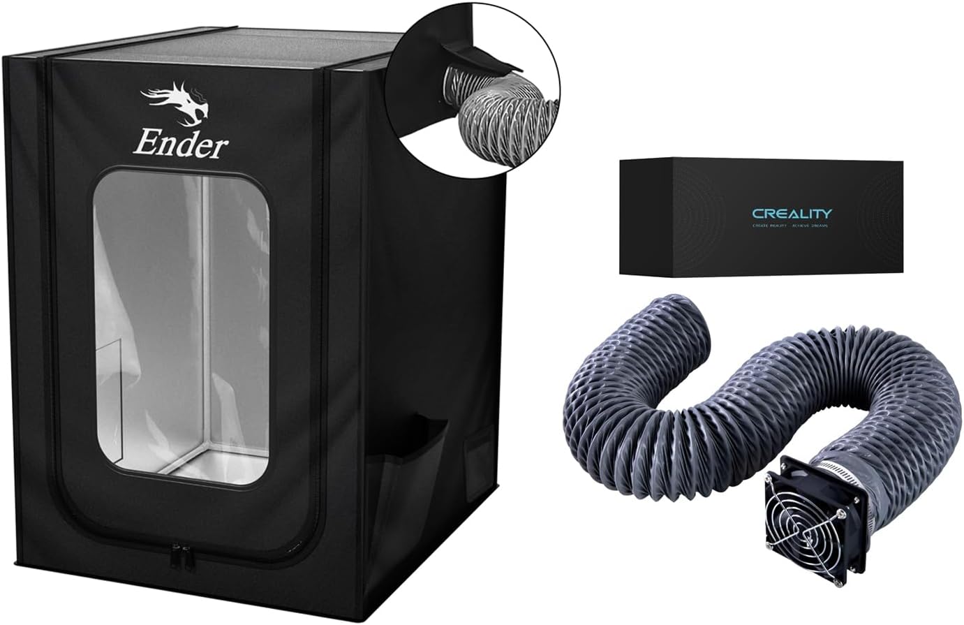 Amazon.com: 3D Printer Enclosure with Fume Extraction Kit : Industrial ...