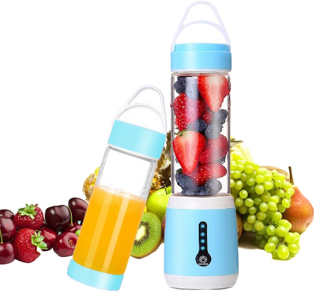 Amazon.com: USB Electric Portable Juicer Cup with Updated 6 Blades in ...