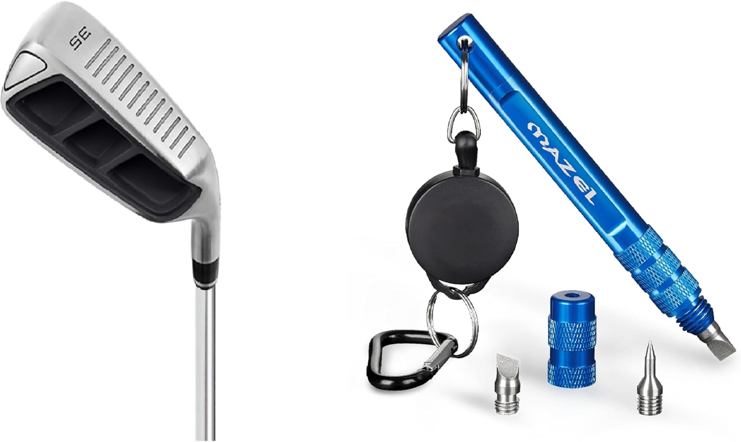 Amazon.com : MAZEL Golf Chipper Wedge & Golf Club Groove Sharpener Tool ...