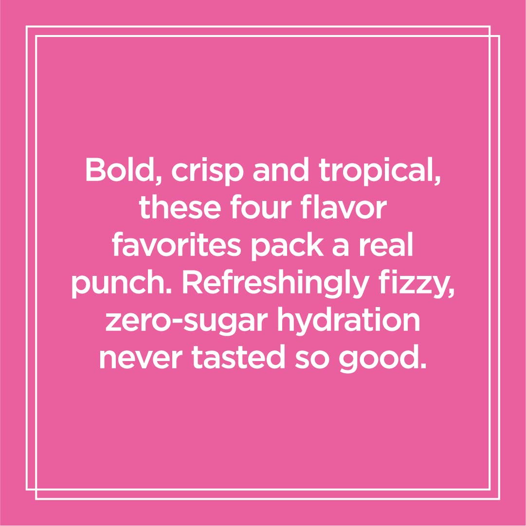 Snapklik.com : Sparkling Ice Pink Variety Pack, Flavored Sparkling Water, Zero Sugar