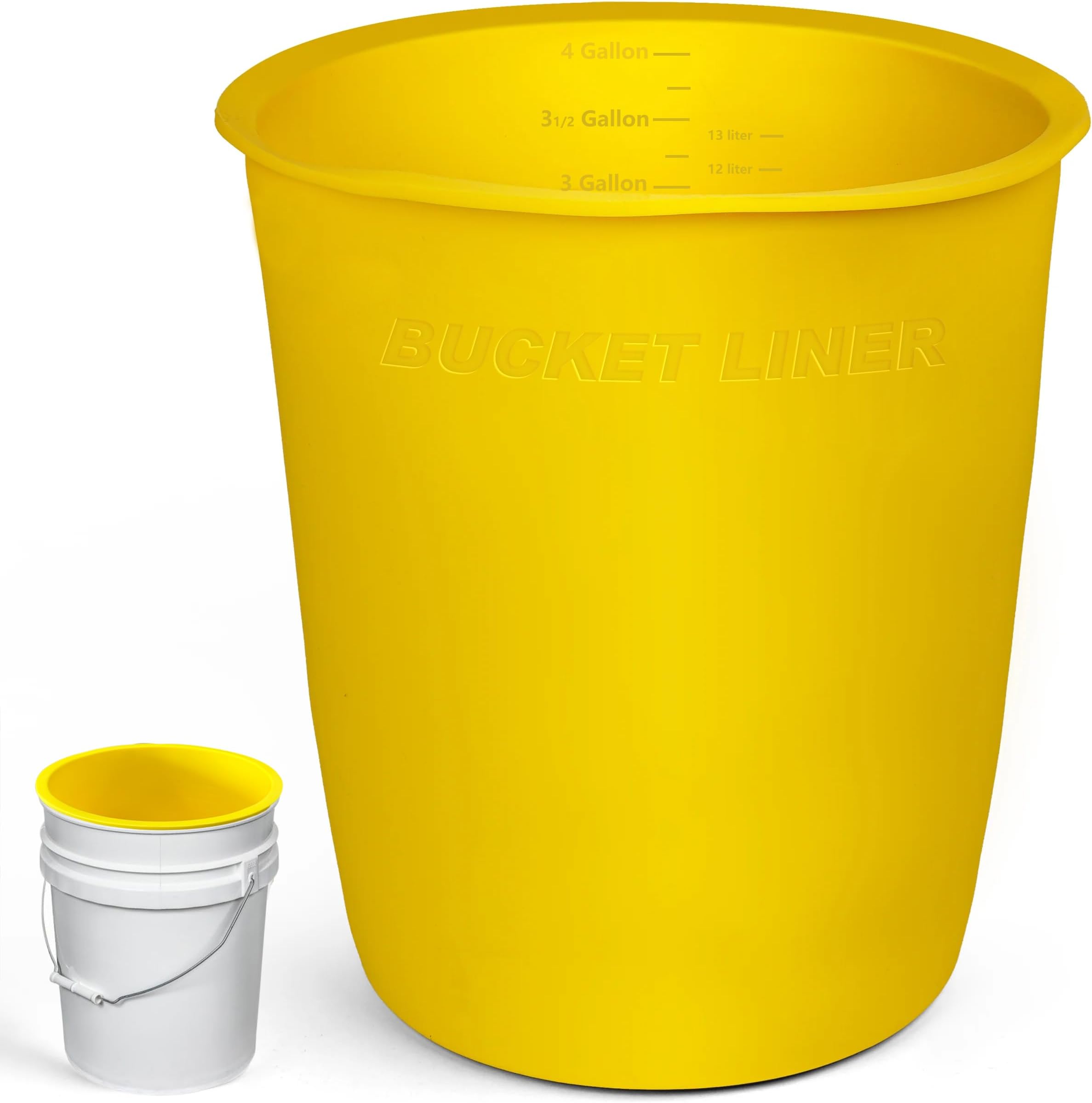 Amazon.com: 5 Gallon Silicone Bucket Liner, Reusable Rubber Bucket ...