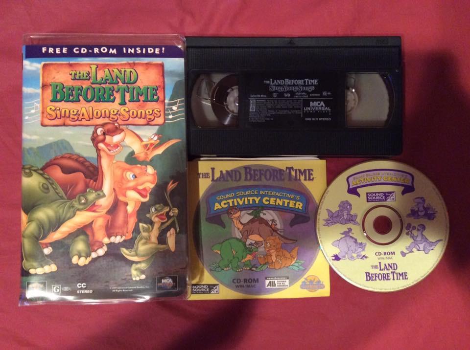 Amazon.com: The Land Before Time Sing-Along Songs (Clam) : Land Before ...