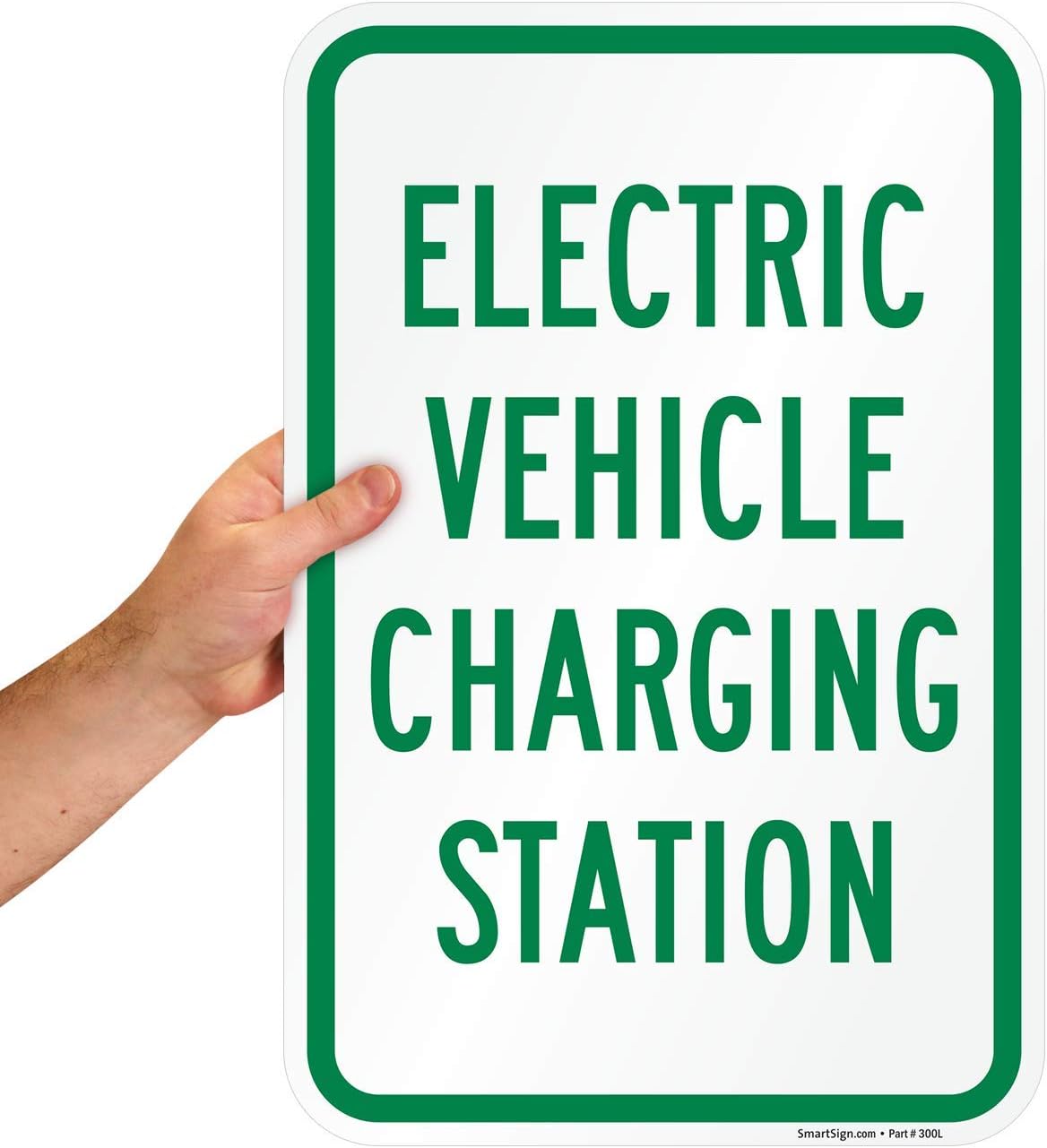 Amazon.com: Electric Vehicle Charging Station Sign - 8x12 Aluminum ...