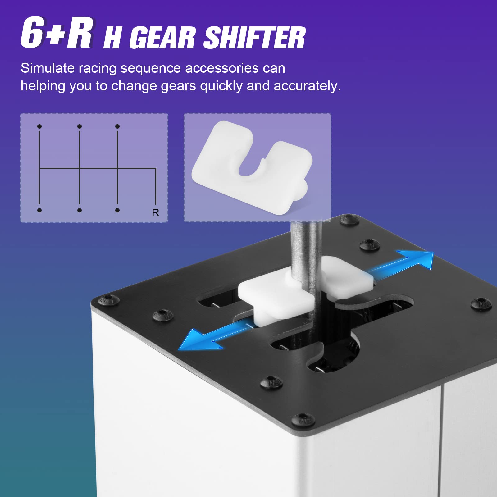 Snapklik.com : Aikeec USB Simulator Shifter For ATS ETS Dust WRC Sim ...