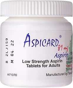 Aspicard 81 mg Aspirin 120 Tablets : Buy Online at Best Price in KSA ...