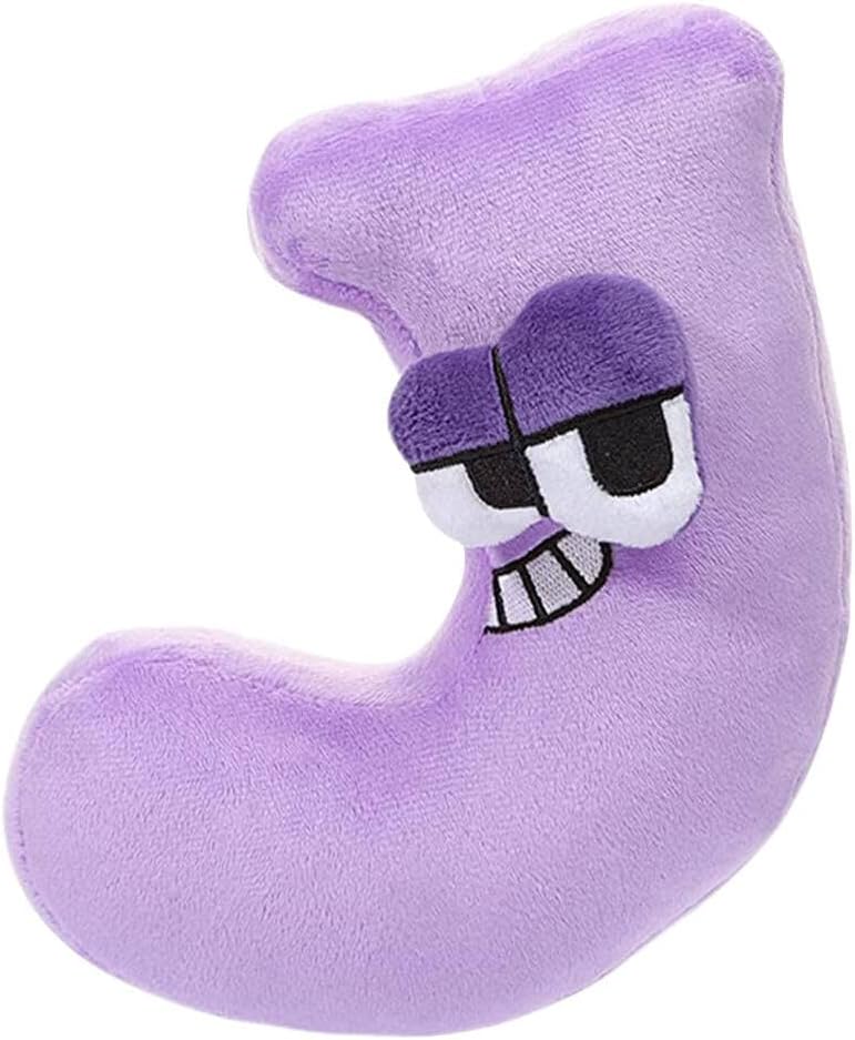 Alphabet Lore Plush Toy Educational Stuffed Letter Educational Doll Big ...