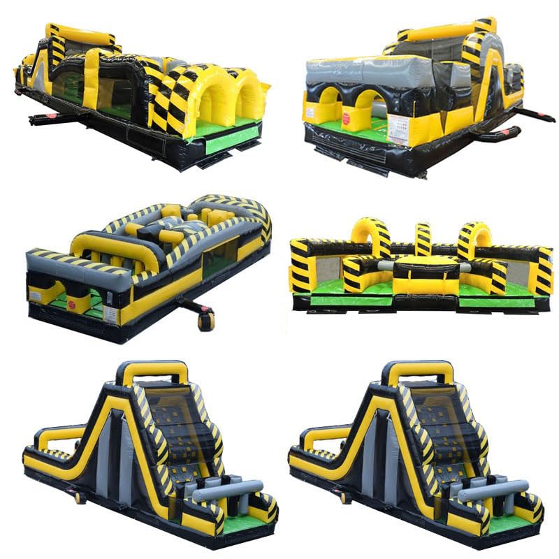 Amazon.com: TentandTable 203' Commercial Inflatable Obstacle Course ...