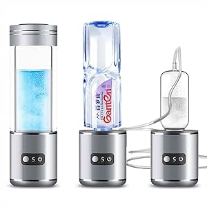 350Ml Hydrogen Water Generator Ionized, Hydrogenated Water Bottle with ...