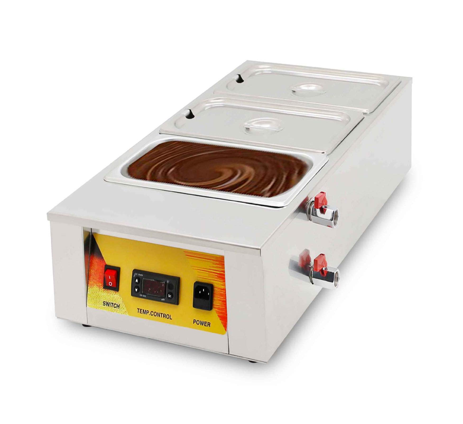 Buy CGOLDENWALL/Commercial Three-Cylinder Electric Heating Chocolate ...