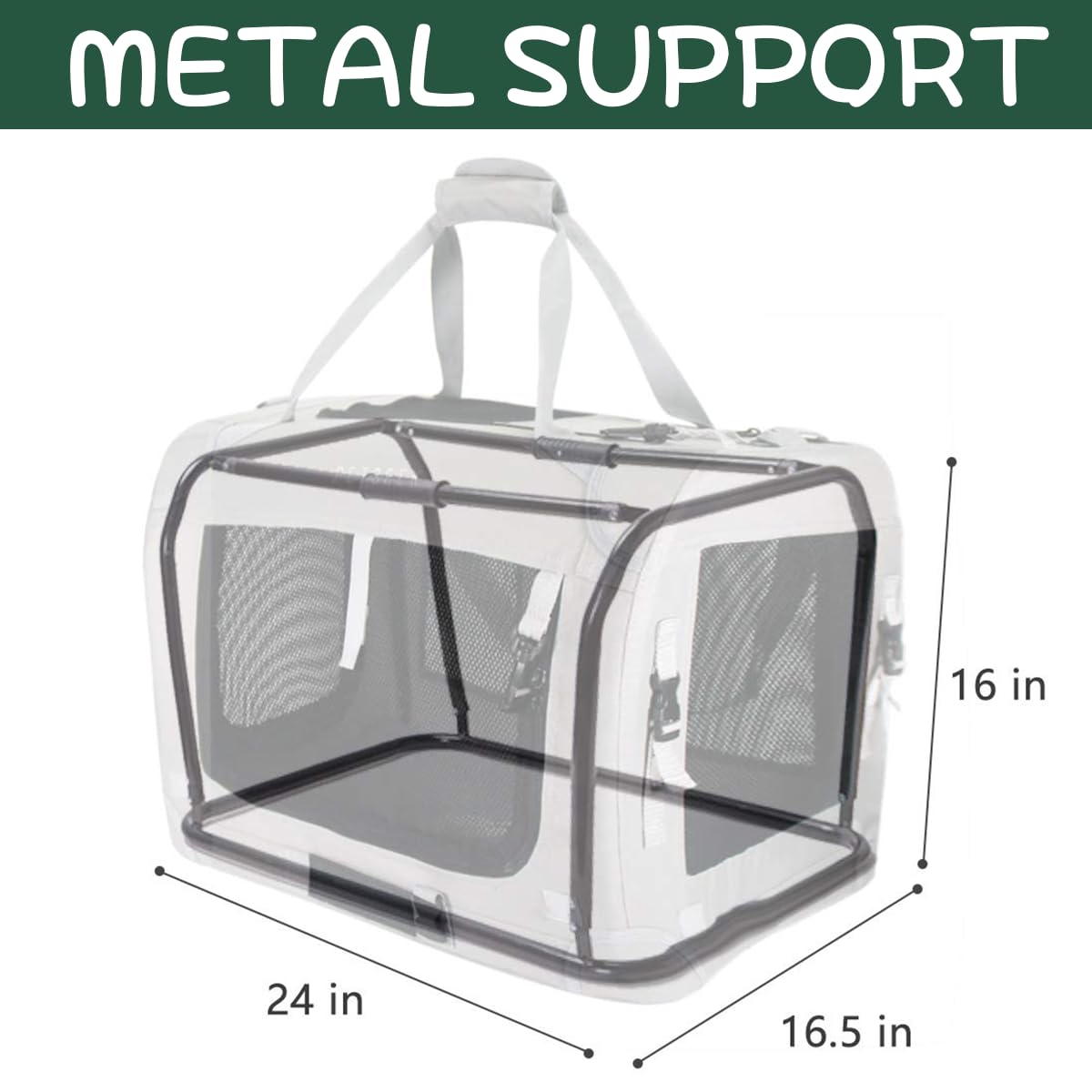 Snapklik.com : Extra Large Cat Carrier Soft Sided, Portable Small Dog ...
