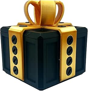3D Printed Prank Gift Box with Screws - 10×10cm Funny Puzzle Box for ...