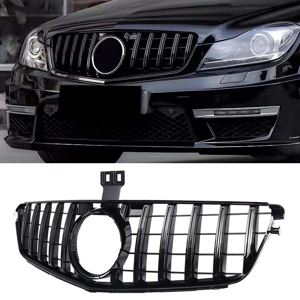 Amazon.com: MAXDOM Replacement Front Upper Grill Fit for Mercedes Benz ...