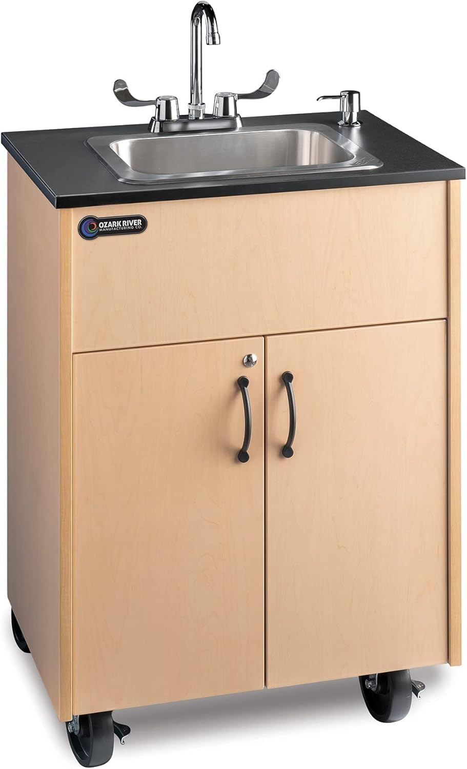 Ozark River Portable Sinks Premier 1D Maple Self Contained Portable Hot ...