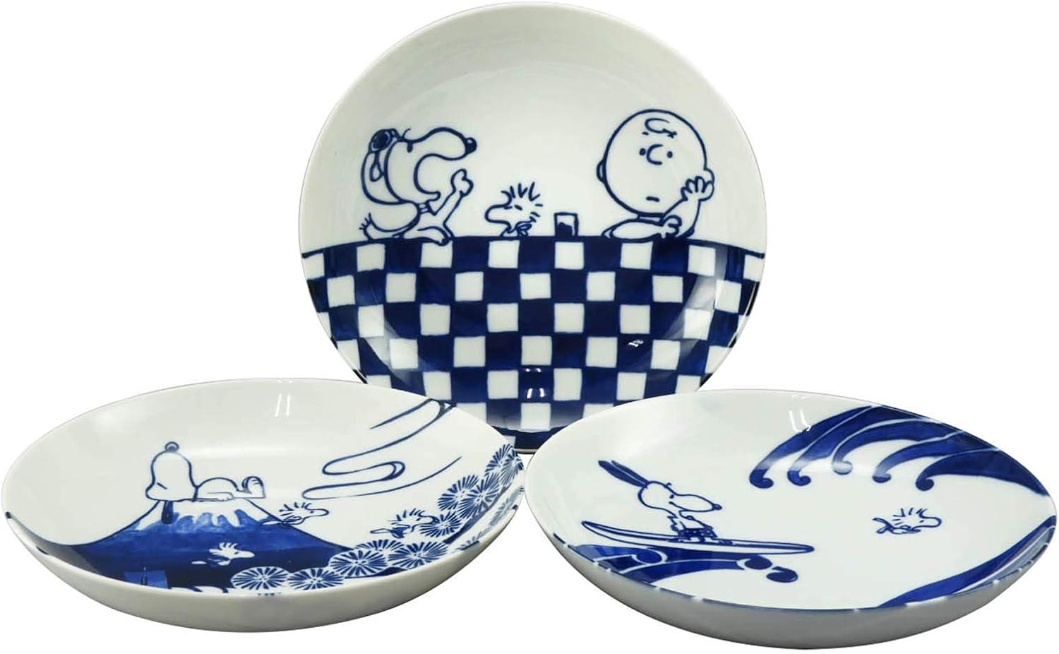 山加商店 Snoopy Sometsuke Trio Pasta Set : Amazon.com.au: Kitchen & Dining