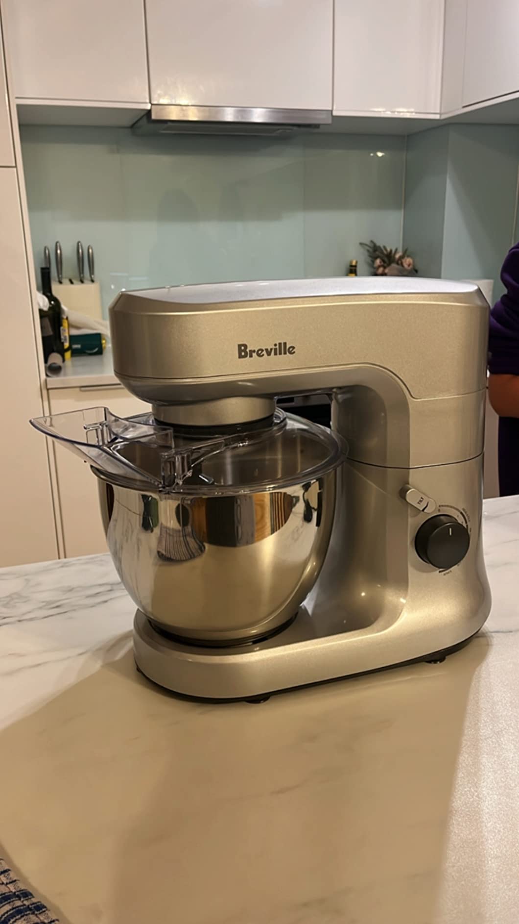 Breville the Scraper Beater Mixer, Silver, LEM250SIL: Stand Mixers ...