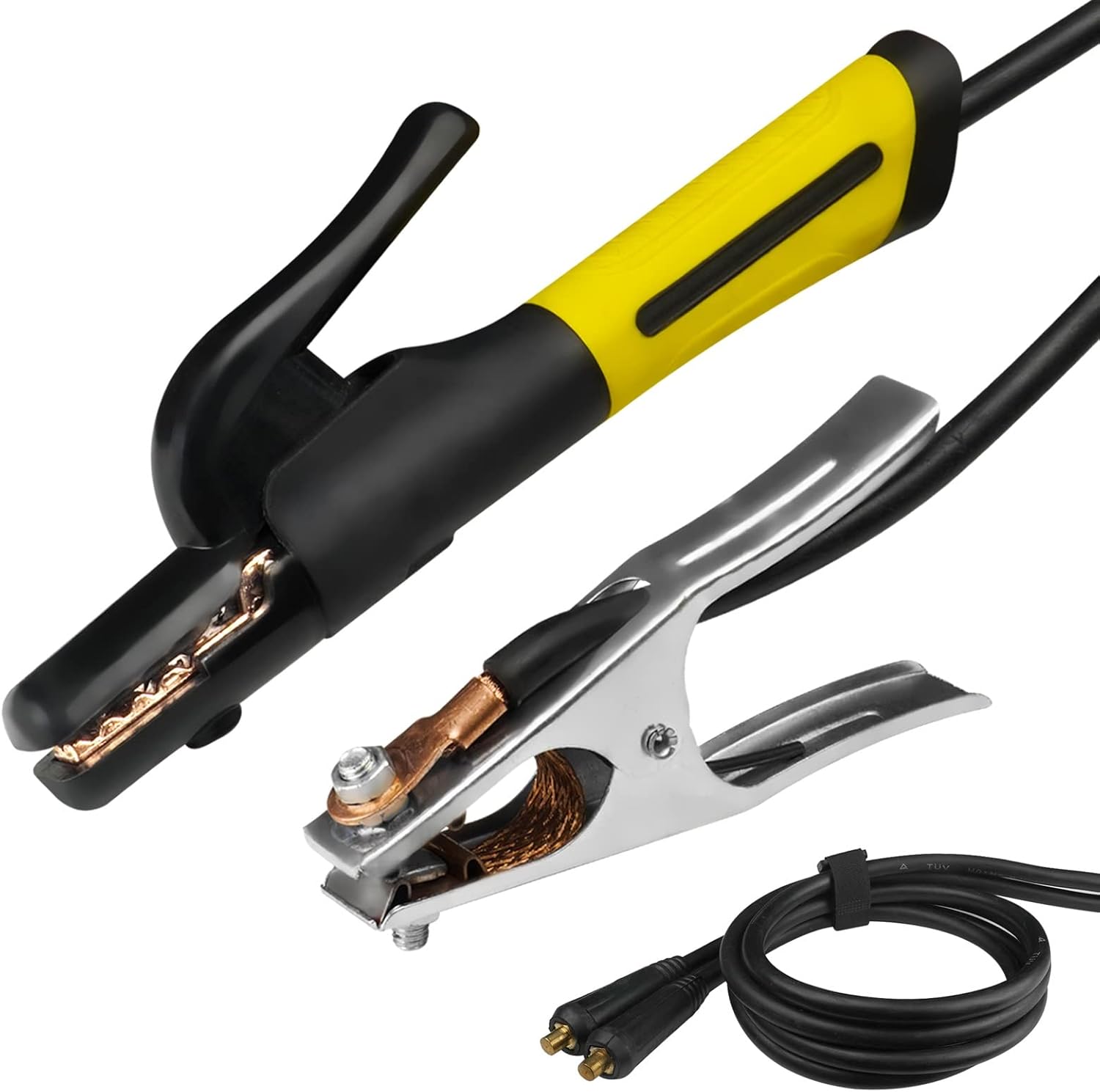 SSIMDER Welding Electrode Holder Lead Assembly ARC 600Amp Welding Stick ...