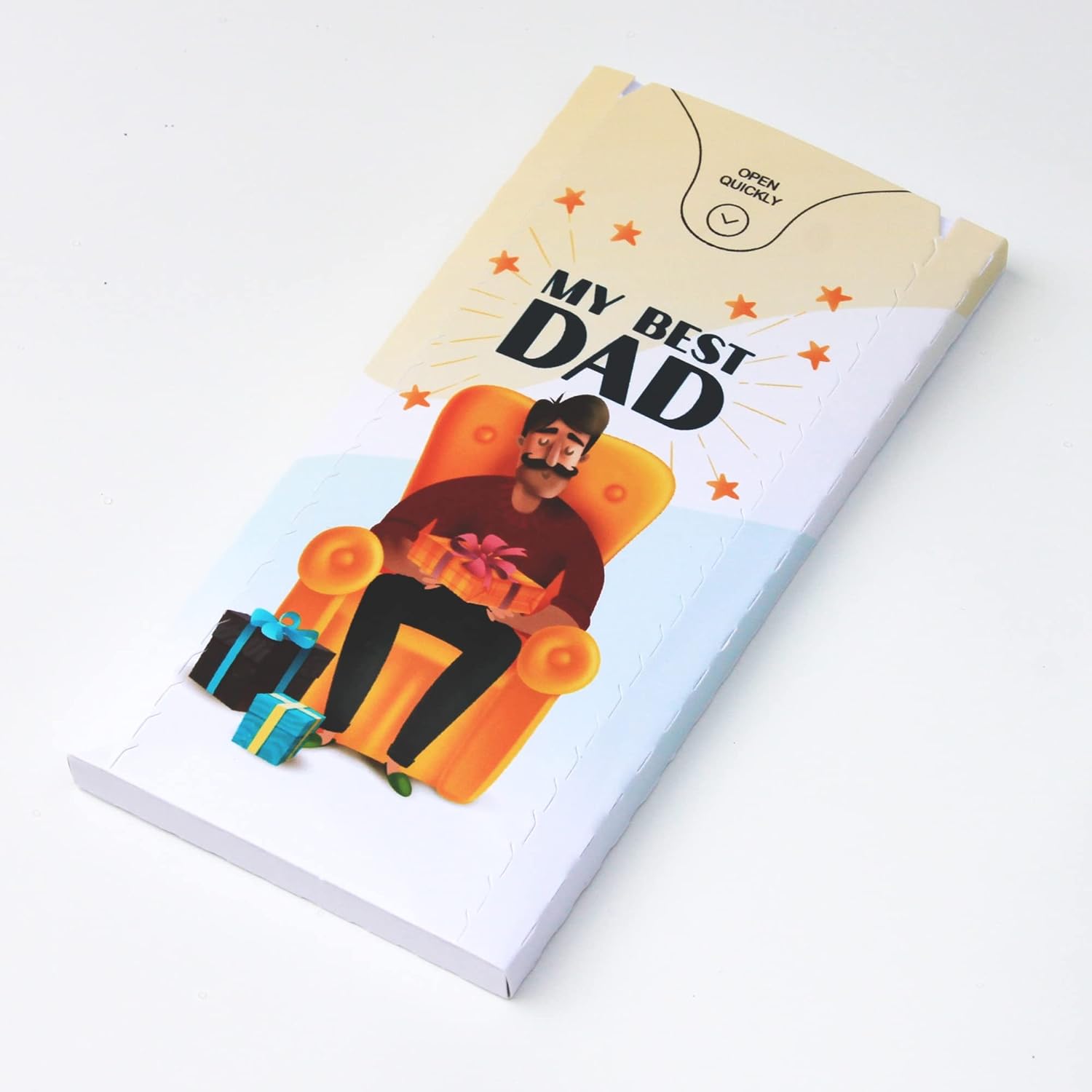 «BOOM» Best Dad Ever – Surprise Card Exploding Confetti, Father’s Day ...